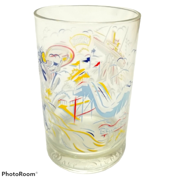 Disney | Dining | 23vintage Goofy Glass | Poshmark